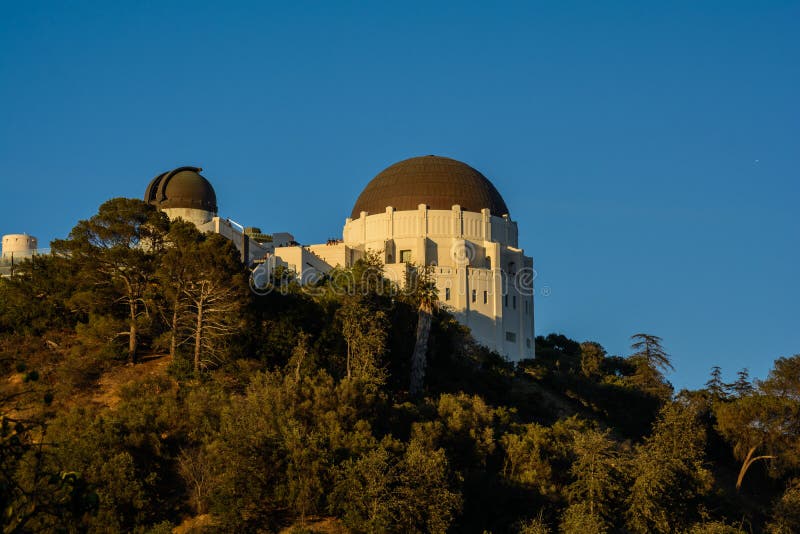 Sunset from the Griffith Observatory Stock Photo - Image of beverly ...
