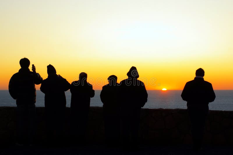 Friend groups silhouette stock photo. Image of sunset - 59553702