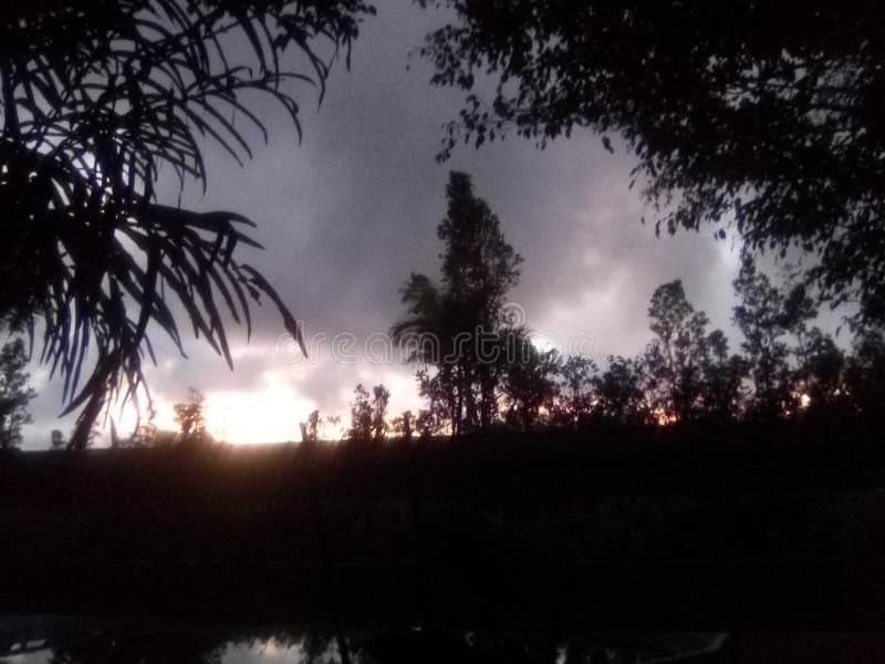 Sunset in Hawaii Nov 2019 Hilo Stock Photo - Image of hawaii, sunset ...