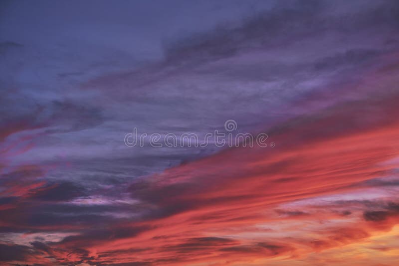 A Sunset. Heaven, Orange Sky Sun Rays Wallpaper Stock Image - Image of ...