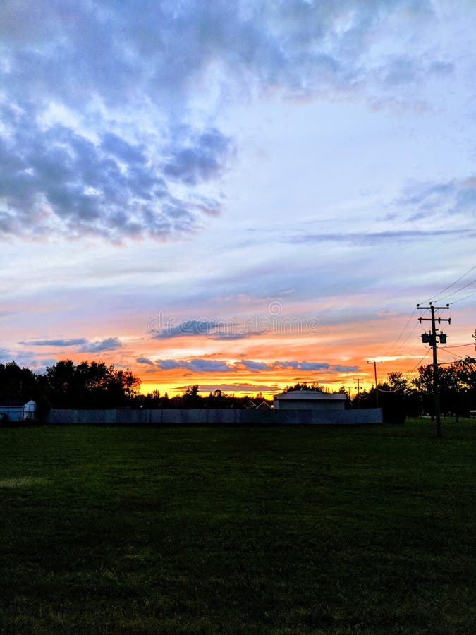 Sunset stock image. Image of sunset - 118664225