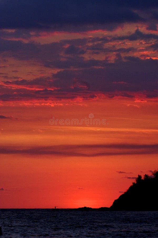 Sunset in the hill stock image. Image of light, mountain - 27685301