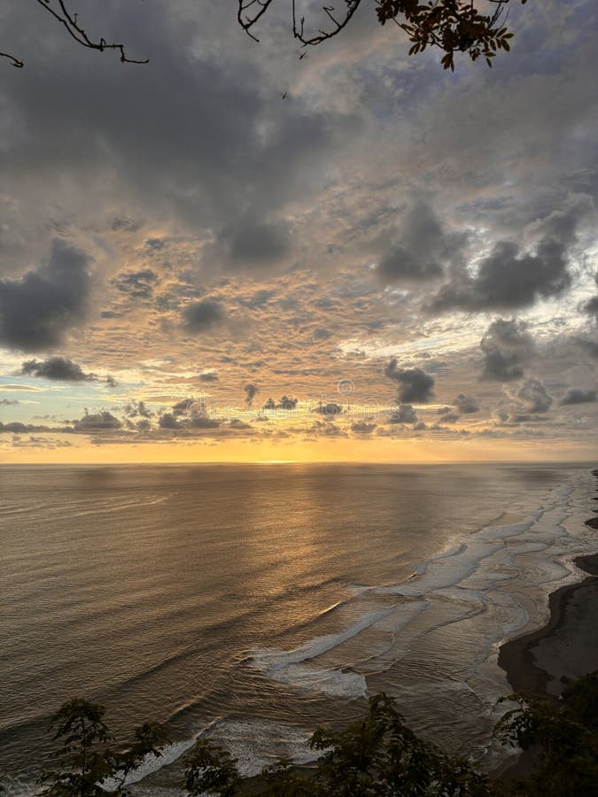 Sunset in hill stock photo. Image of warm, evening, skycloud - 311854246