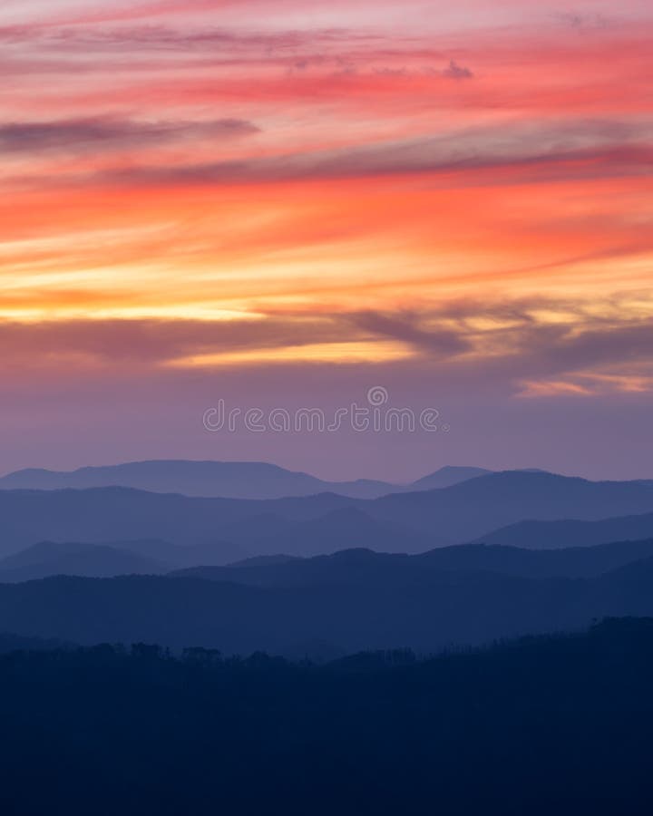 Sunset hills 3 stock photo. Image of mountain, peaceful - 70192070