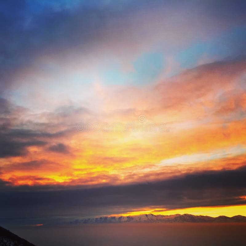 Sunset In Horizon Picture. Image: 82995724