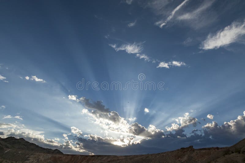 Sunset Horizon Mid stock image. Image of mountains, background - 76807045