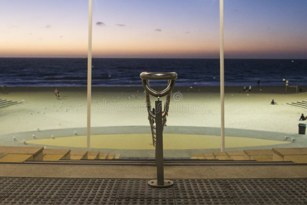 Sunset Horizont Beach Perth Australia Stock Photo - Image of beautiful ...