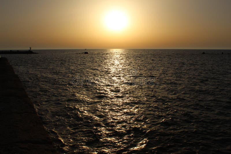 Sunset in Israel Views of the Holy Land Stock Photo - Image of nature ...