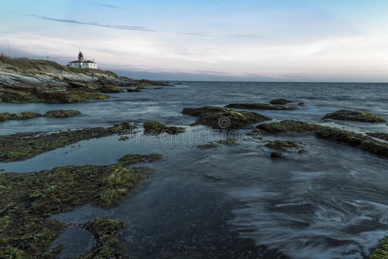 Sunset in Jamestown RI stock image. Image of scenery - 105923061