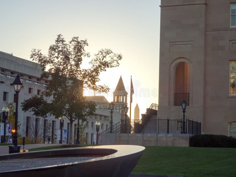 Sunrise in on Capitol Hill editorial photo. Image of election - 86381261