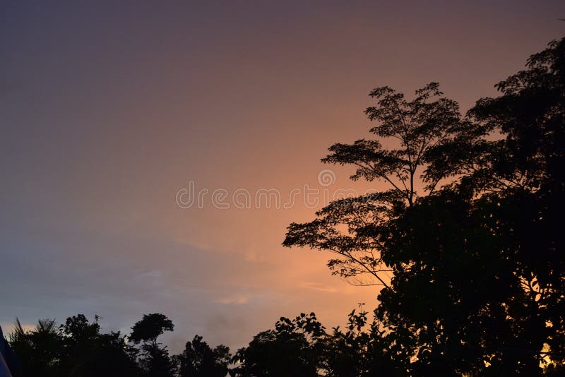 Sunset in July stock photo. Image of evening, july, afterglow - 222774752