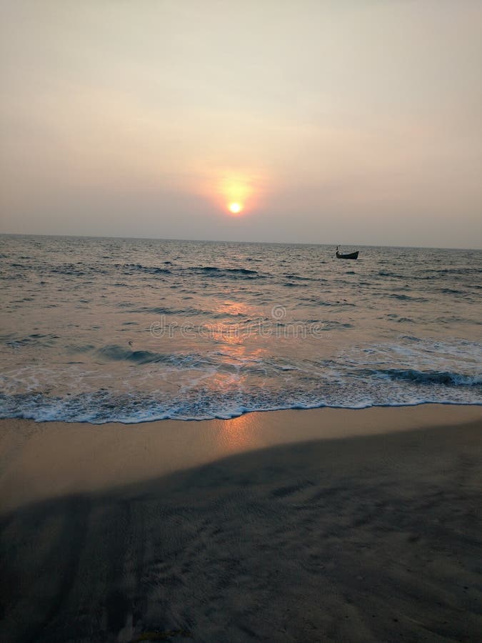 Sunset stock image. Image of ocean, sunlight, allepy - 82591305