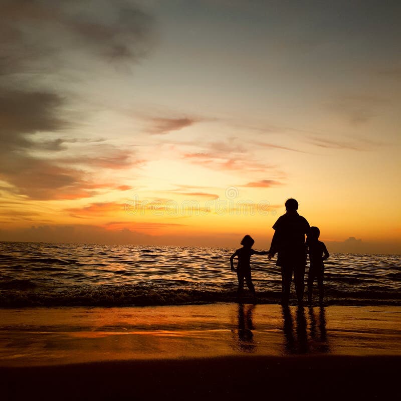 Sunset in Kerala editorial image. Image of environments - 82731975