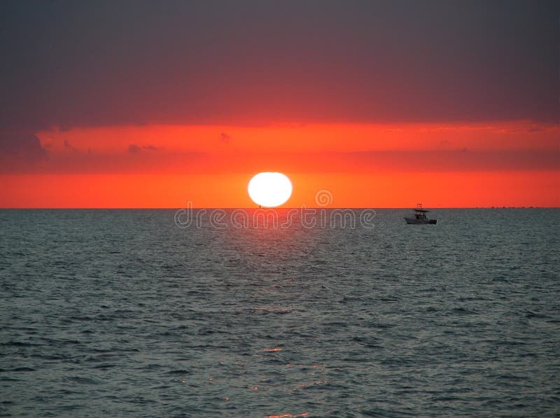Sunset Key West Florida stock photo. Image of dawn, ocean - 357900