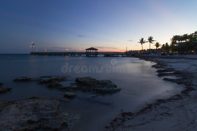 Sunset Key West stock photo. Image of horizon, travel - 57593028