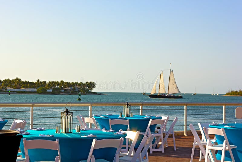 Sunset at Key West Waterfront. Stock Photo - Image of view, waterfront ...