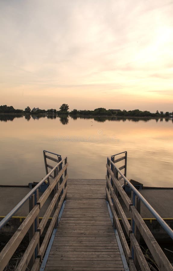 Sunset stock image. Image of sunset, naturally, three - 94882543