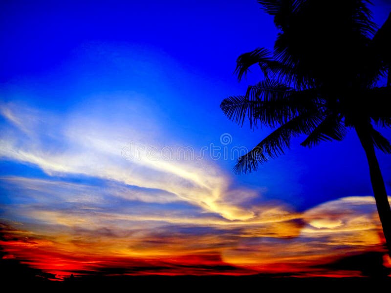 Sunset. Last night... stock image. Image of cloud, lake - 240931709