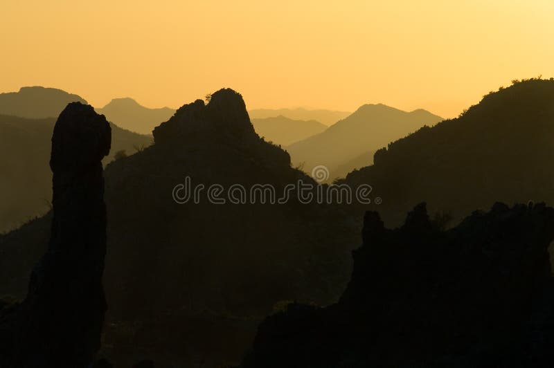 Sunset Layers stock photo. Image of range, explore, golden - 711240