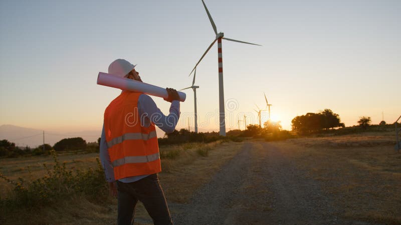 Sunset Light Over Environmental Engineer Stock Photos - Free & Royalty ...
