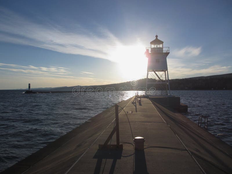 Sunset Lighthouse stock photo. Image of sunset, lighthouse - 62321944
