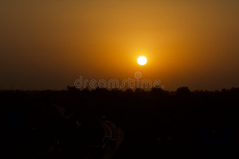 Sunset look stock image. Image of scene, backgrounf - 114465043