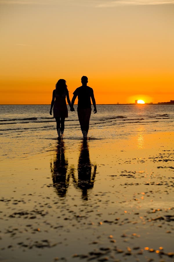 Sunset Love stock image. Image of lover, ocean, adults - 9453265