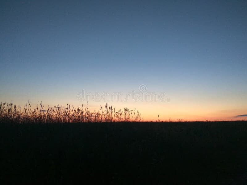 Sunset. Magic evening stock photo. Image of grateful - 94525056