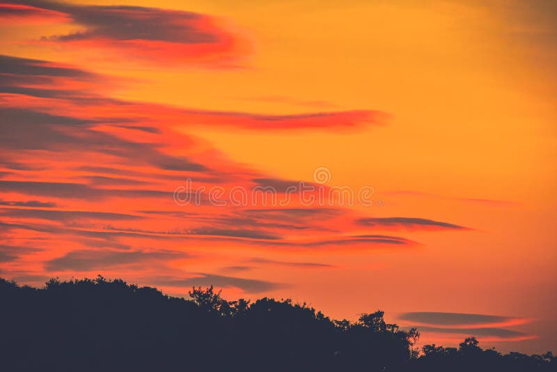Sunset the Magic Hours Golden Minutes Stock Photo - Image of hours ...