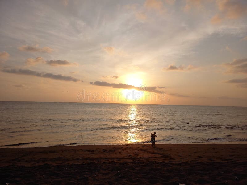 Sunset Mapak Beach Stock Photos - Free & Royalty-Free Stock Photos from ...