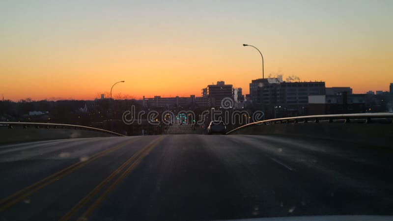 Sunset, Memphis, Gorgeous, Love, Skyline, Building Stock Image - Image ...