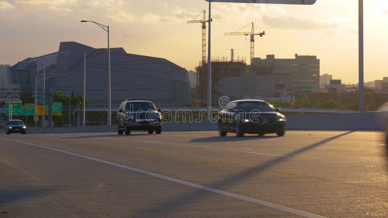 Bridge Traffic Merge Construction Cape Cod; 4 Stock Video - Video of ...