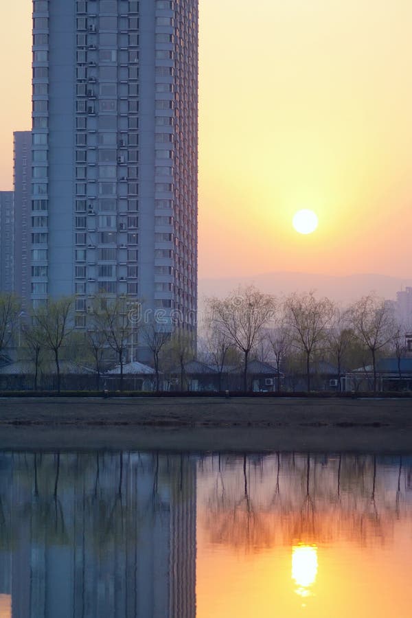 Sunset stock image. Image of scenic, sunset, tree, light - 30009129