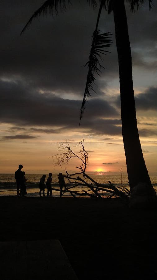 Sunset on the mood stock photo. Image of river, ridge - 224757886