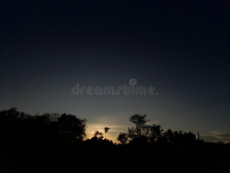 Sunset and new moon stock photo. Image of moon, jesus - 240853578