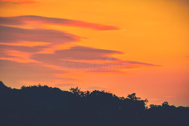 Sunset the Most Biggest Natural Beauty Stock Image - Image of lighting ...