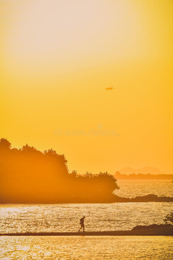 Sunset the Most Biggest Natural Beauty Stock Image - Image of lighting ...