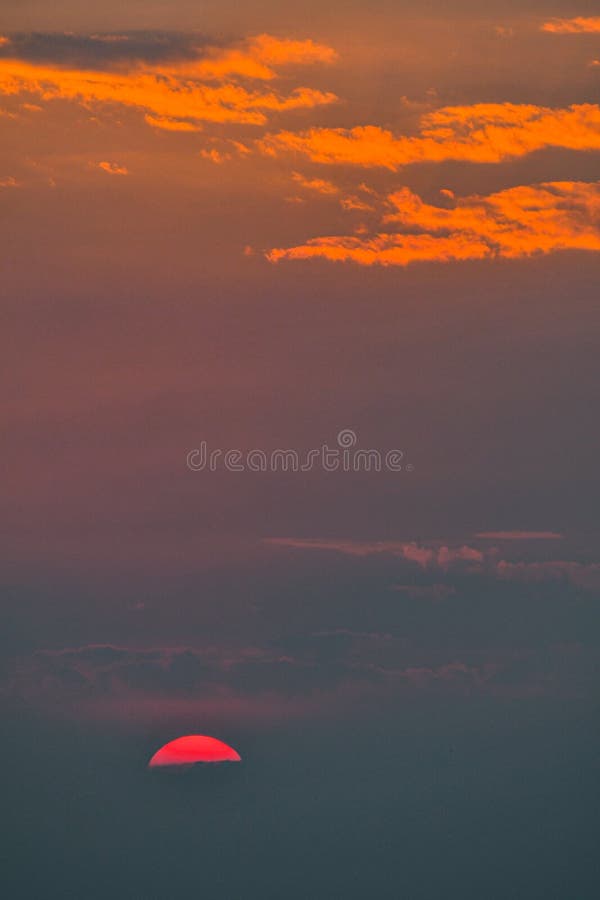 Sunset the Most Biggest Natural Beauty Stock Image - Image of evening ...