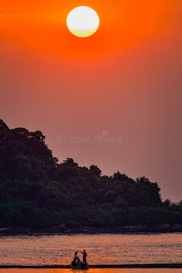 Sunset the Most Biggest Natural Beauty Stock Photo - Image of dusk ...