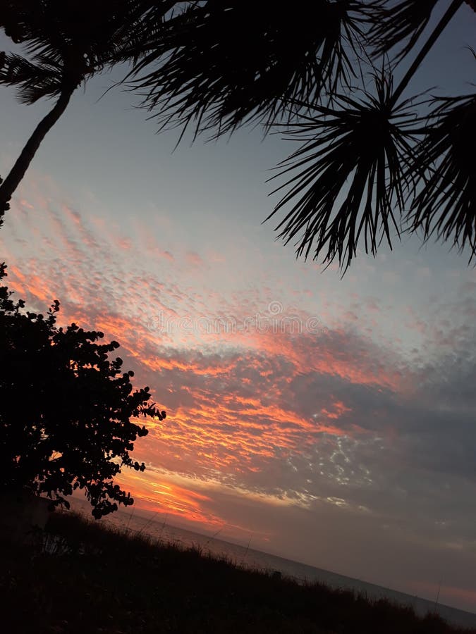 Sunset naples beach stock image. Image of sunset, naples - 138977223