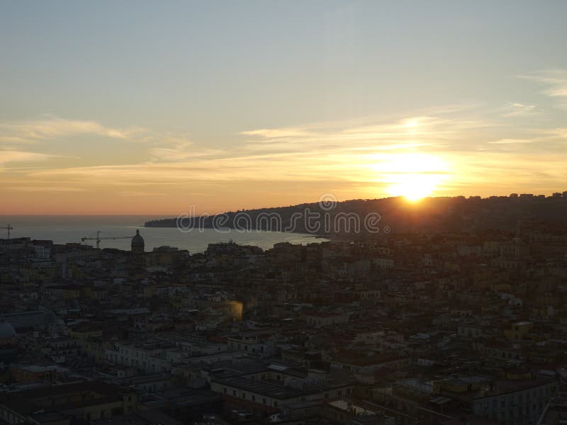 Sunset in Naples editorial photo. Image of gulf, world - 120581056