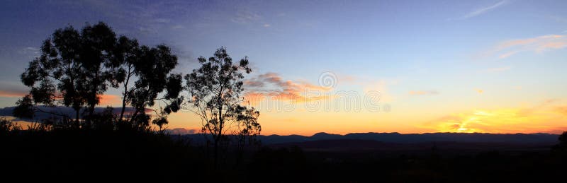 Sunset nature view stock photo. Image of park, canberra - 38334472