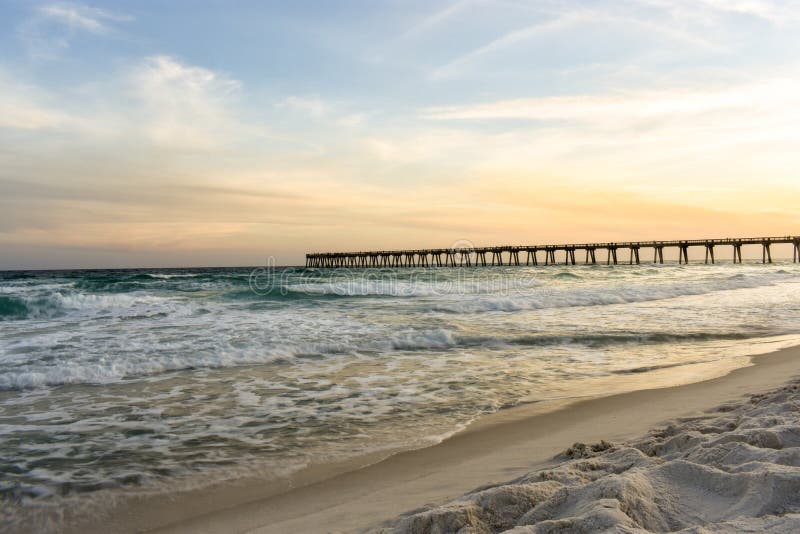 Navarre Beach - Florida stock image. Image of beach, florida - 24550839