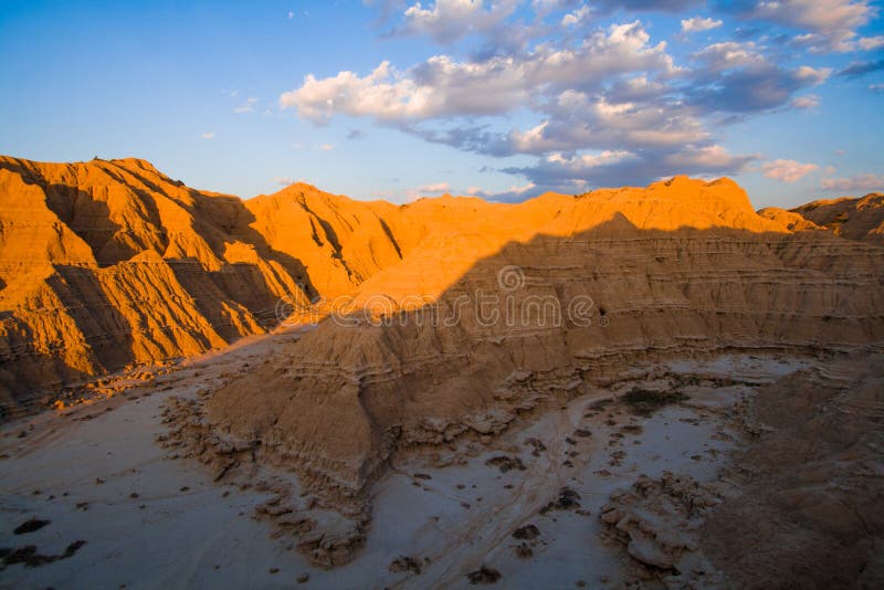 Sunset in the Nebraska Badlands Stock Photo - Image of nebraska, sunset ...