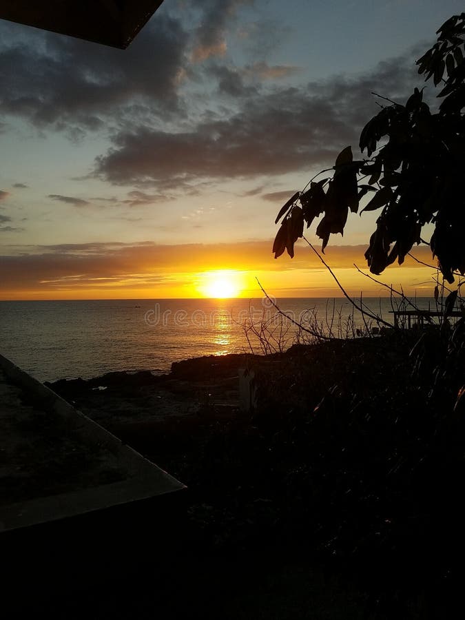 Sunset in Negril stock image. Image of negril, sunset - 139066243