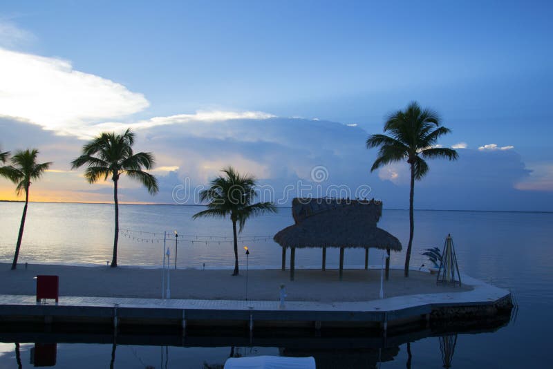 Sunset at the ocean stock photo. Image of nature, romantic - 77092098