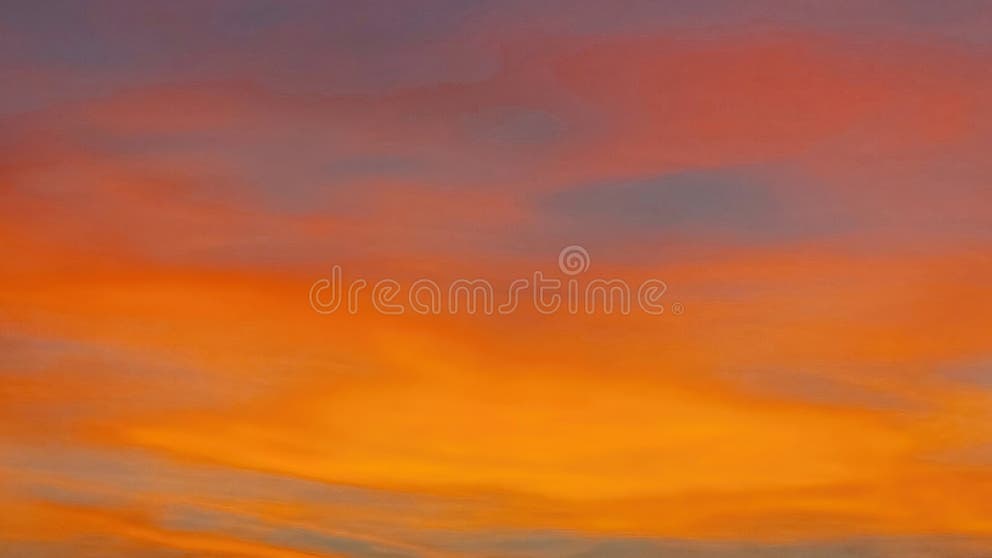 Sunset in orange colors stock photo. Image of beauty - 330814314