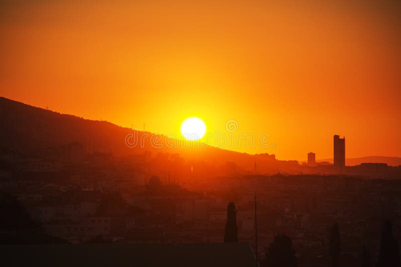 Sunset stock photo. Image of light, sunlight, colors - 45230402