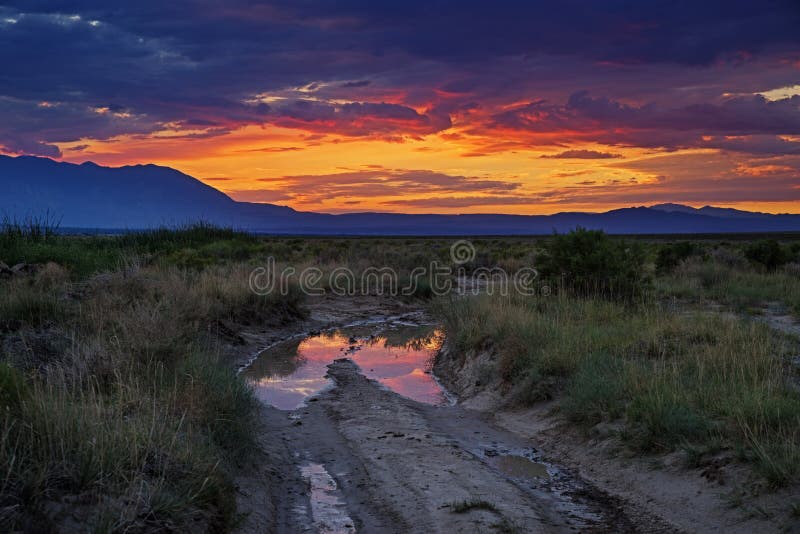 Sunset and Dirt Road stock image. Image of valley, evening - 122469865 Sunset and Dirt Road stock image. Image of valley, evening - 122469865