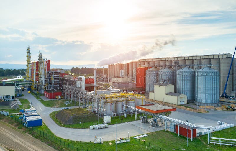 Biofuel factory stock photo. Image of fuel, petrolium - 9122784